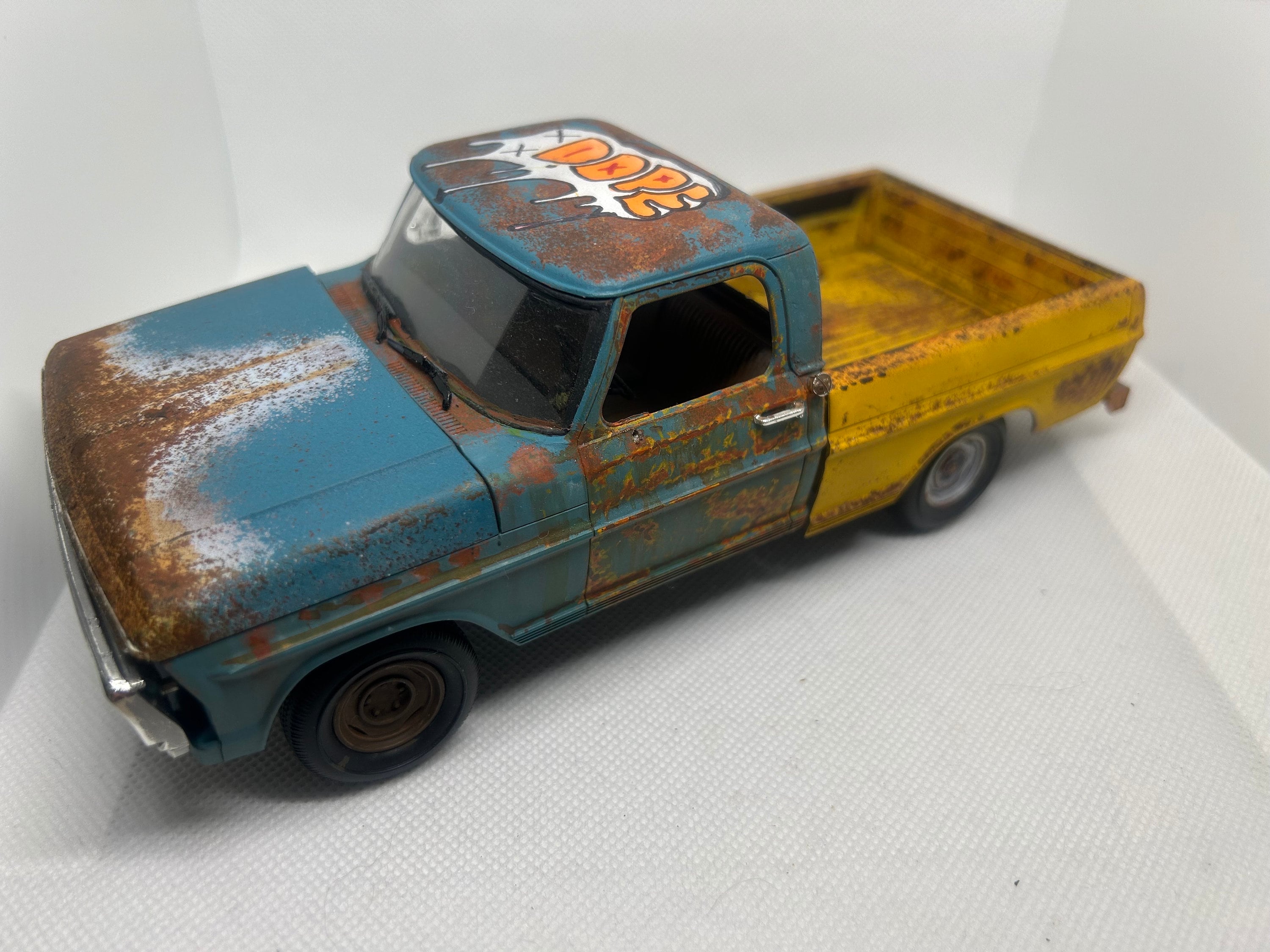 Pro Built Model Kit Moebius 1972 Ford Sport Custom Pick-up - Etsy