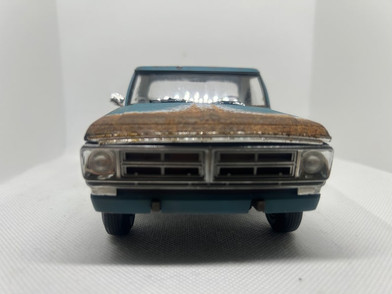 Pro Built Model Kit Moebius 1972 Ford Sport Custom Pick-up - Etsy