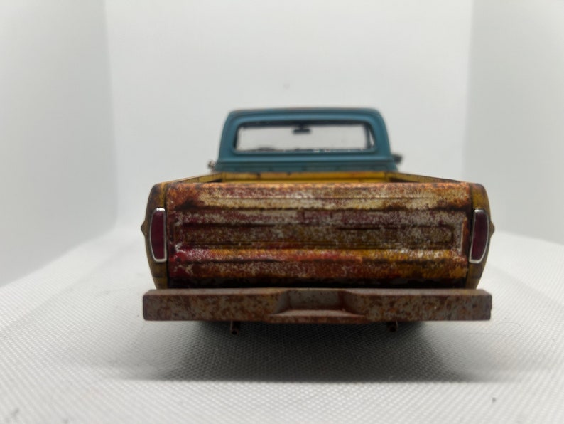 Pro Built Model Kit Moebius 1972 Ford Sport Custom Pick-up - Etsy