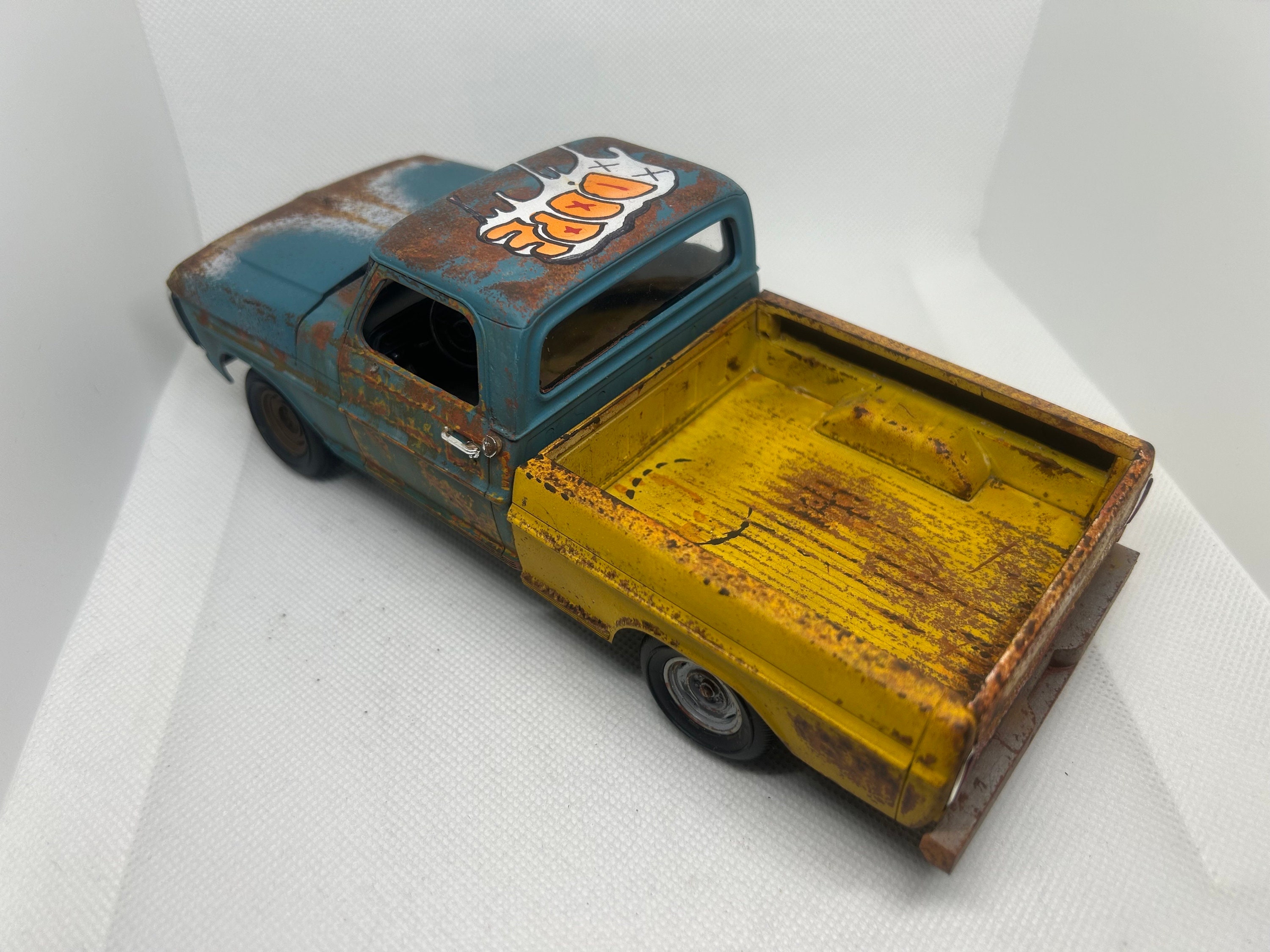 Pro Built Model Kit Moebius 1972 Ford Sport Custom Pick-up - Etsy