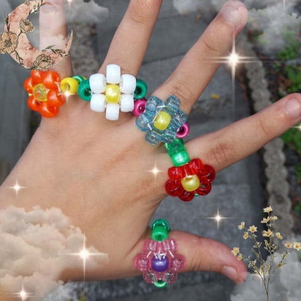 Kandi Ring - Etsy