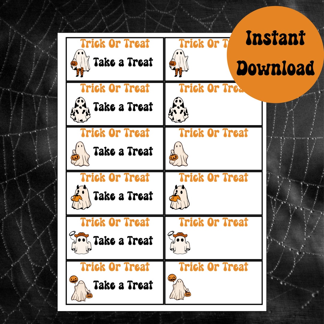 Trick or Treat Game, Game for Trick or Treat, Halloween Class Party ...
