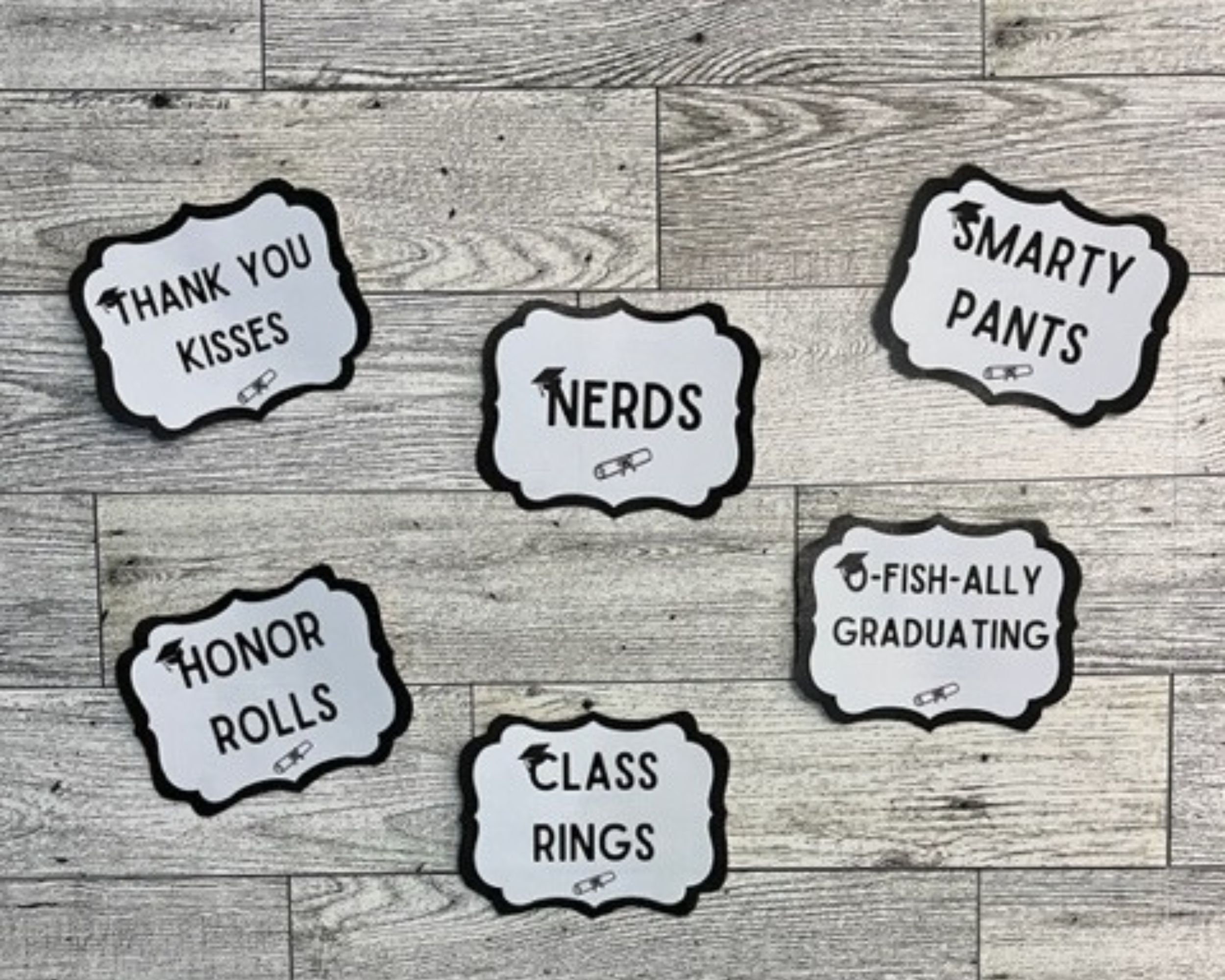 Graduation Candy Table Signs Graduate is Sweet Take a Treat Graduation ...