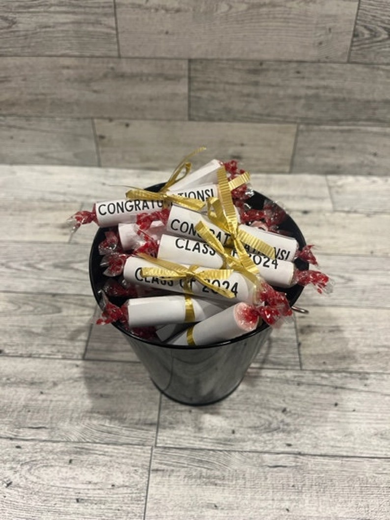 Graduation Party Candy Smartie Diplomas Printable Graduation Favor ...