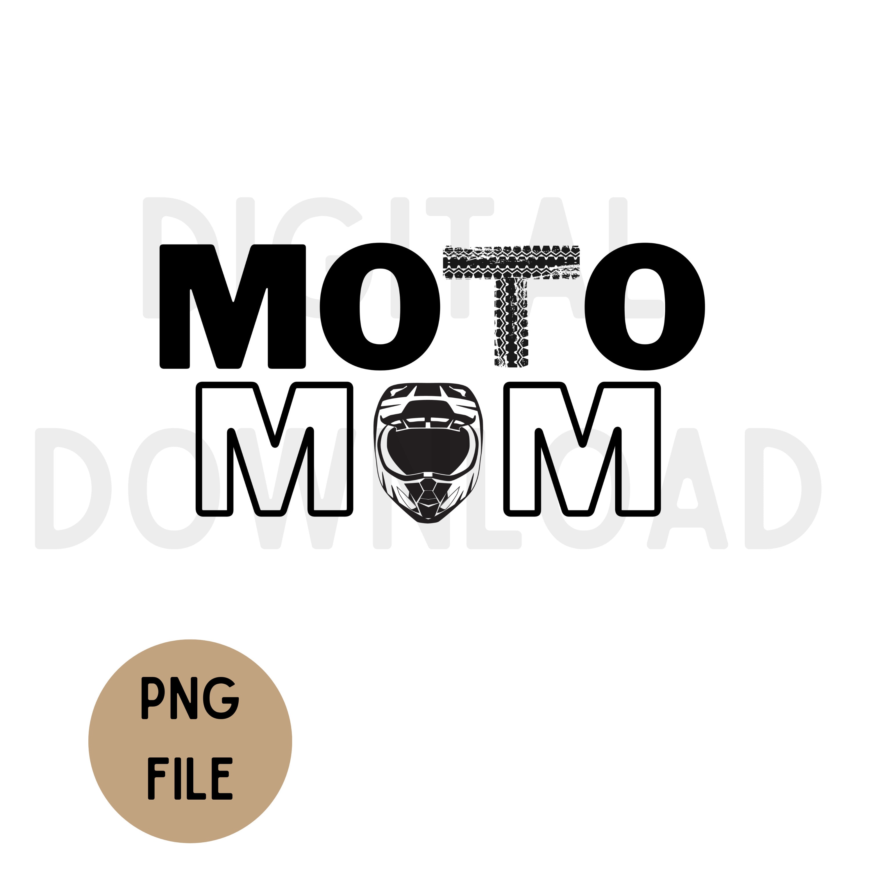Motocross Mom PNG File Instant Download Print of Demand Etsy Seller ...