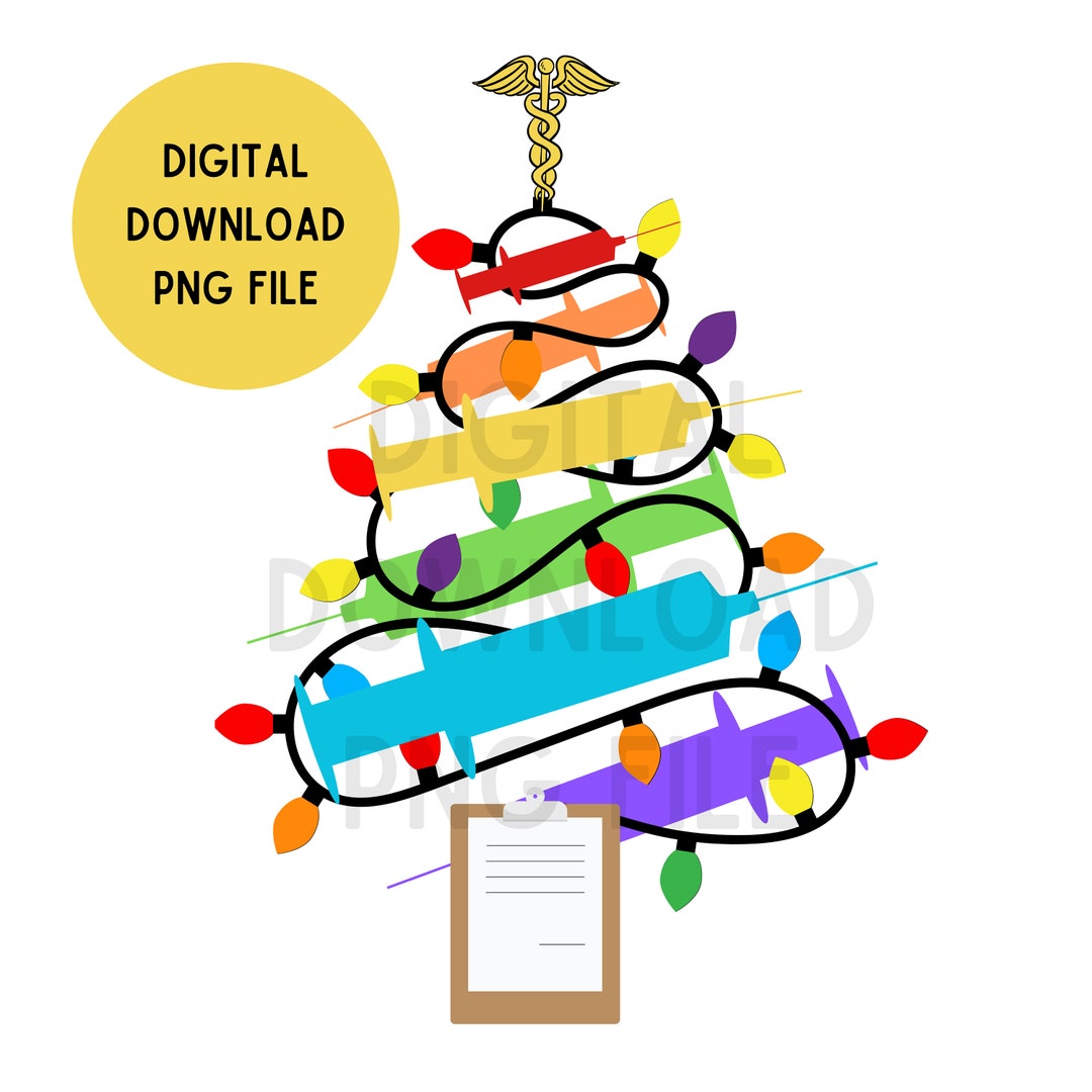 Nurse Tree, Nurse Image, Medical Tree, PNG FILE, Print on Demand, Etsy ...