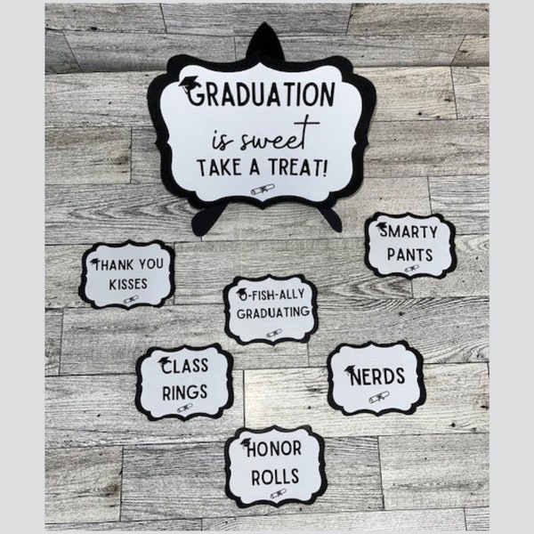 Graduation Candy Bar Signs - Etsy