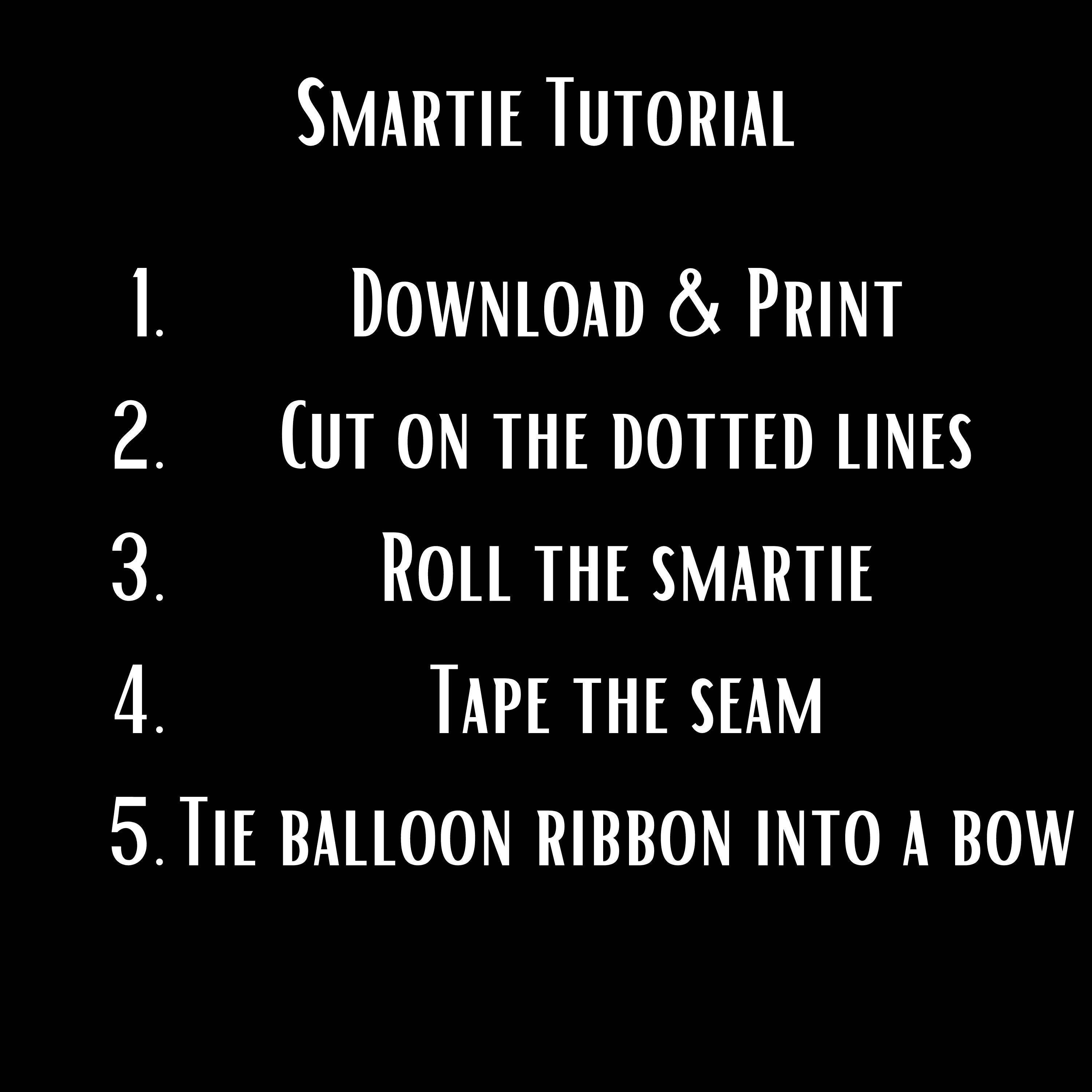 Graduation Party Candy Smartie Diplomas Printable Graduation Favor ...