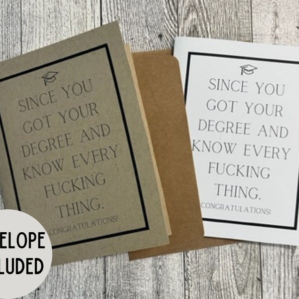 Since You Got Your Degree Cake Topper - Etsy