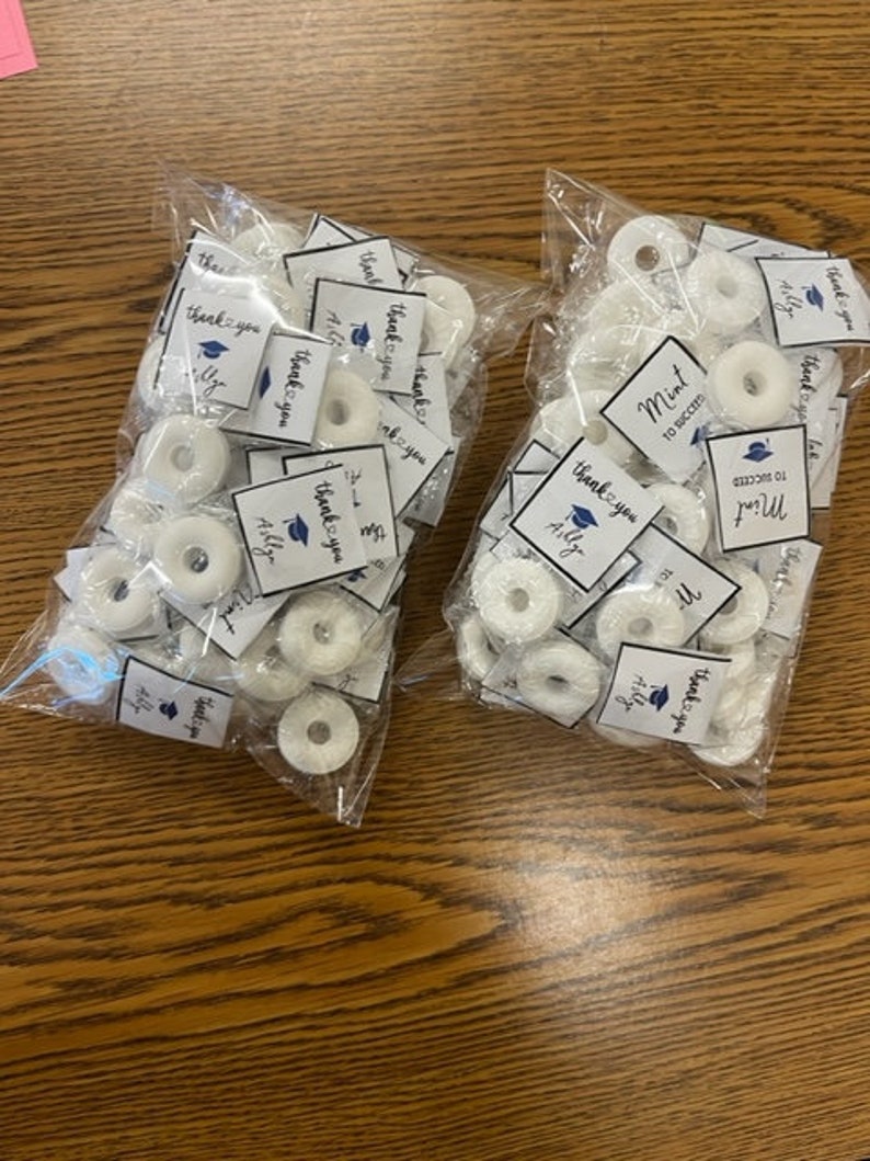 Mint to Succeed, Graduation Mints, Graduation Party Favors, Graduation ...