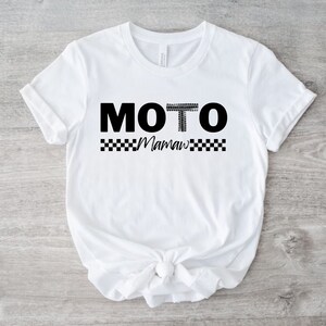 Moto Grandma Shirt Mamaw Gift Personalized Motocross Shirt Custom Shirt ...