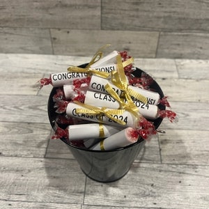 Graduation Party Candy Smartie Diplomas Graduation Favor Ideas Candy ...
