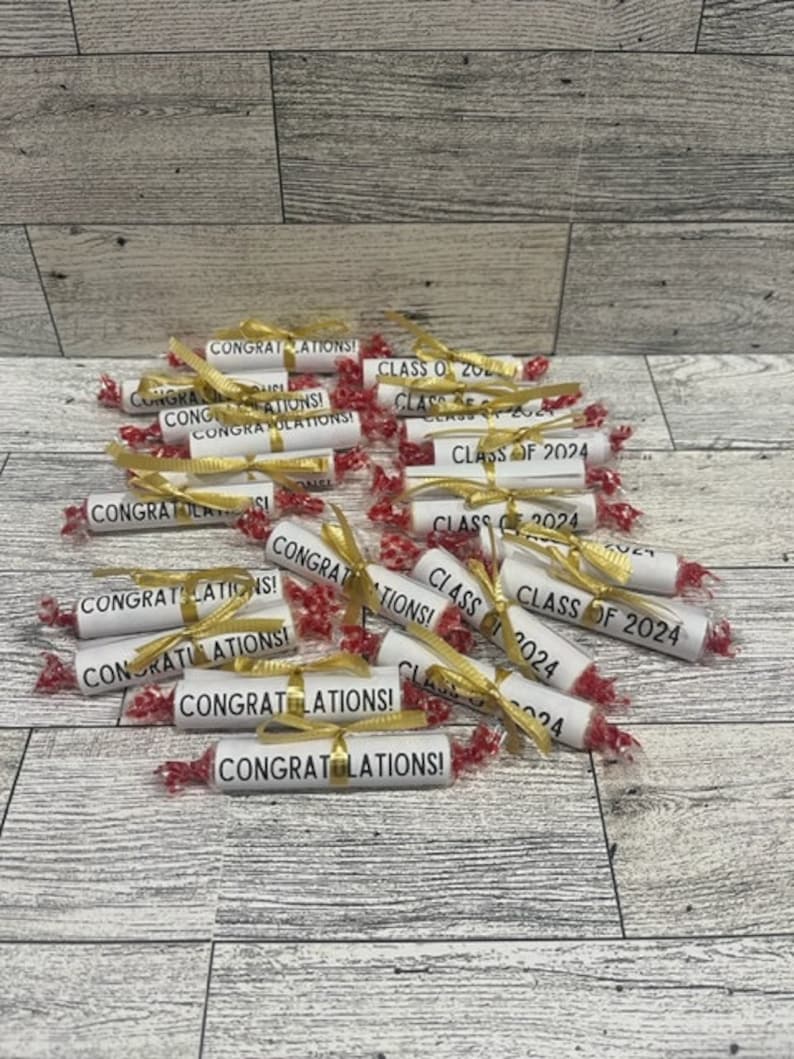 Graduation Party Candy Smartie Diplomas Printable Graduation Favor ...