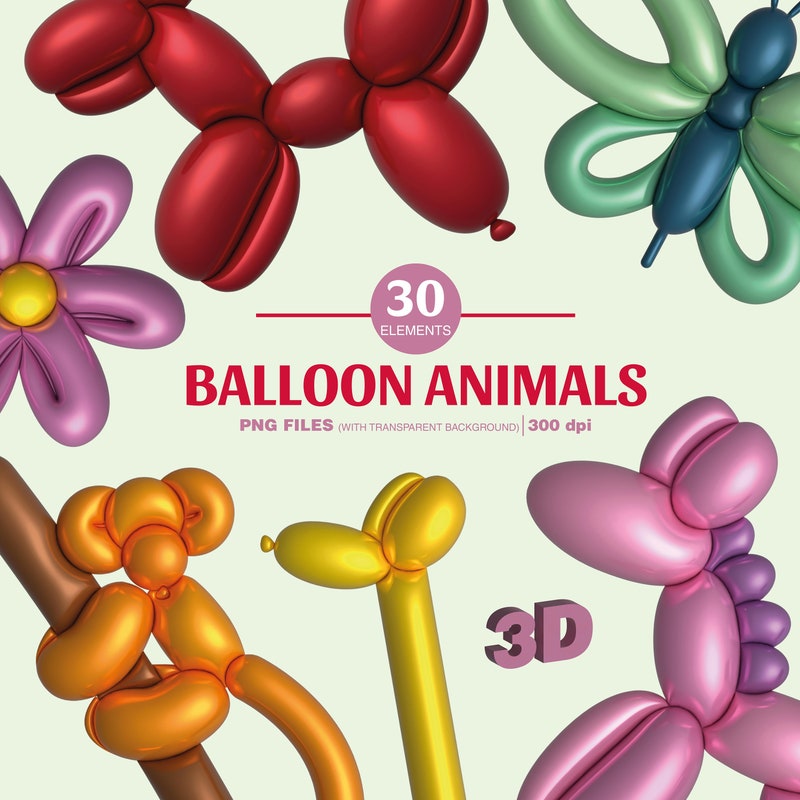 Balloon Animal - Etsy