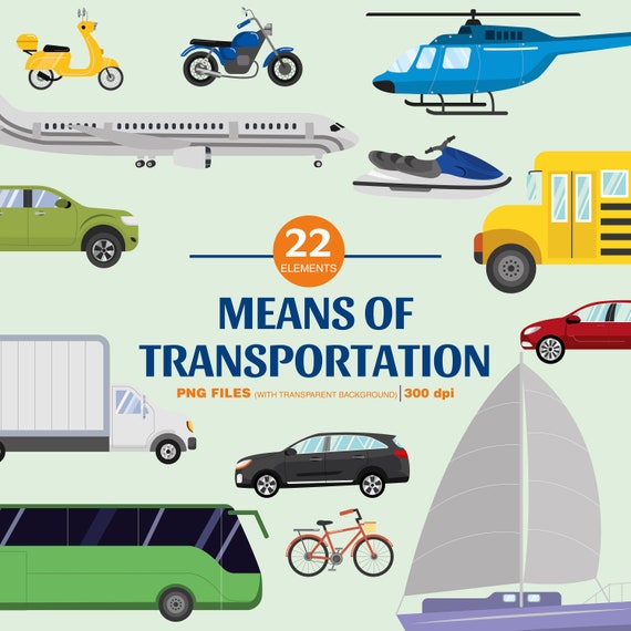 Land Transportation Clipart