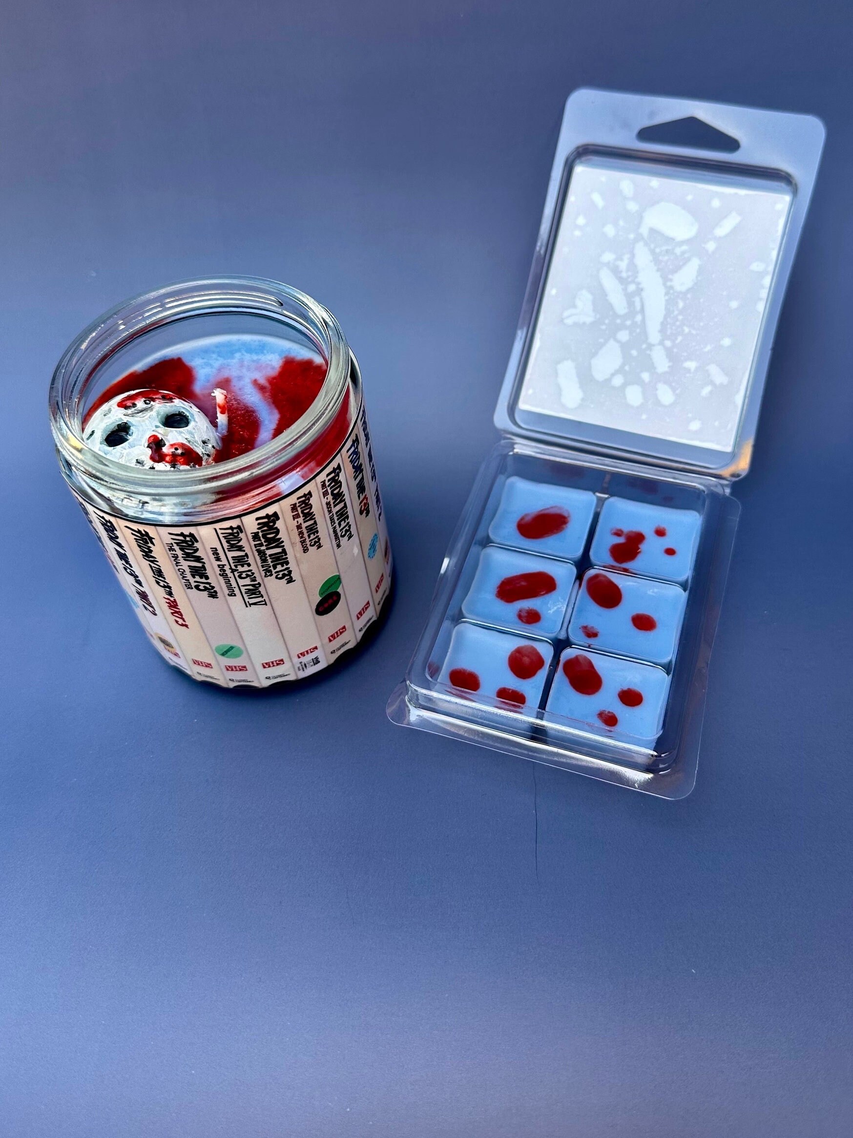 Friday the 13th VHS Candle and Display With Bonus Wax Melts. - Etsy