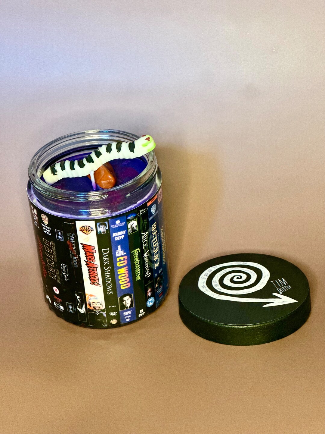 Tim Burton VHS Candle or Display - Etsy