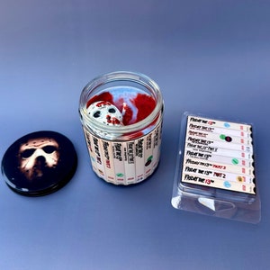 Friday the 13th VHS Candle and Display With Bonus Wax Melts. - Etsy