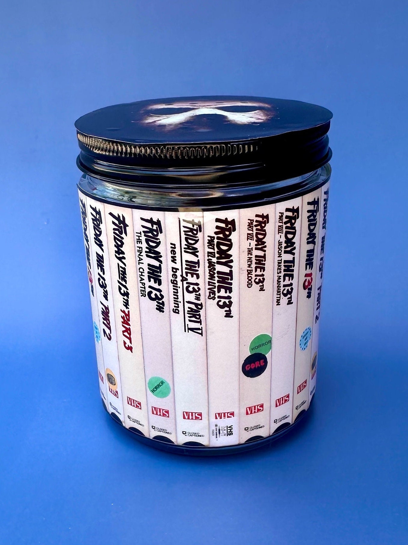 Friday the 13th VHS Candle and Display With Bonus Wax Melts. - Etsy