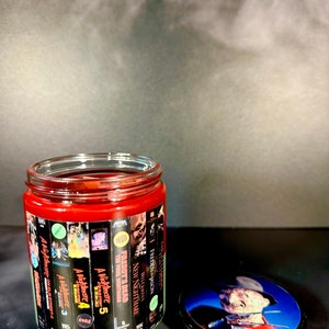 A Nightmare on Elm Street VHS Candle - Etsy