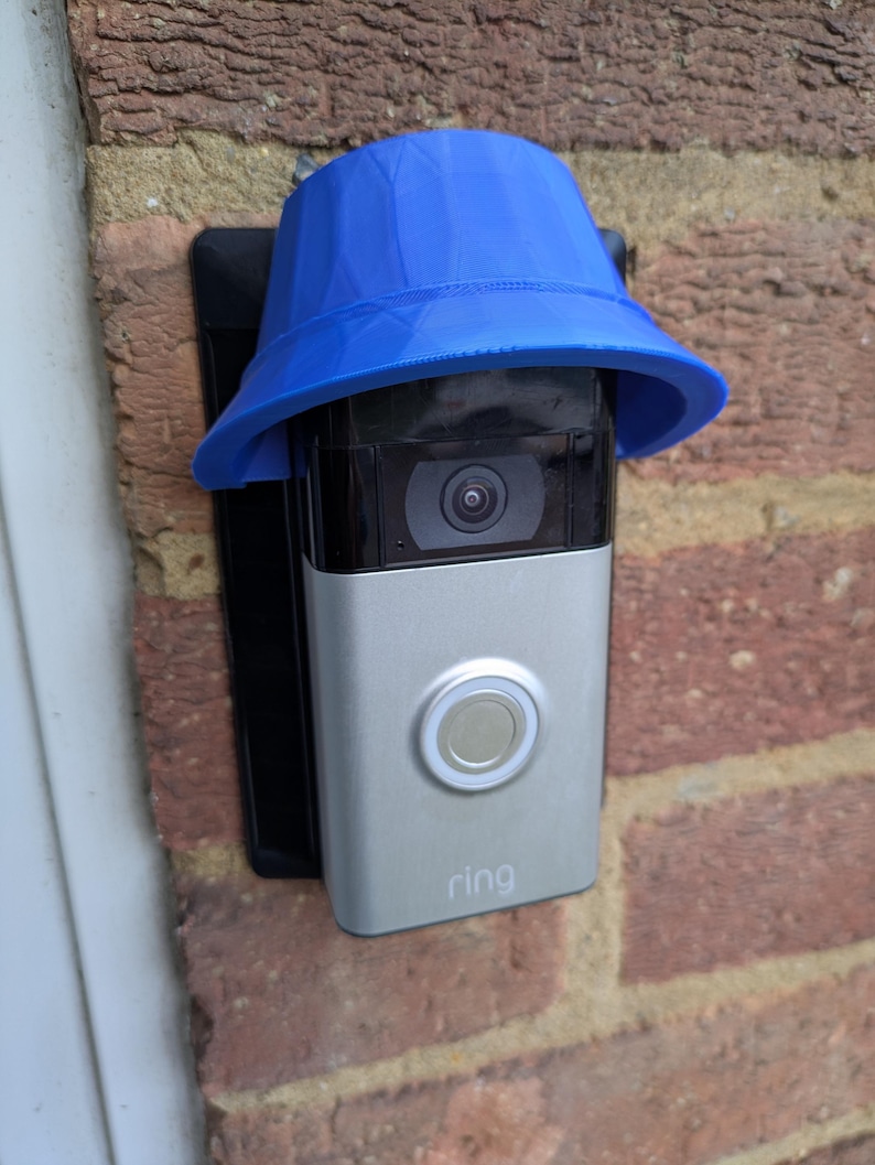 Ring Doorbell 2nd Gen Rain Cover Bucket Hat Novelty Clip On - Etsy UK