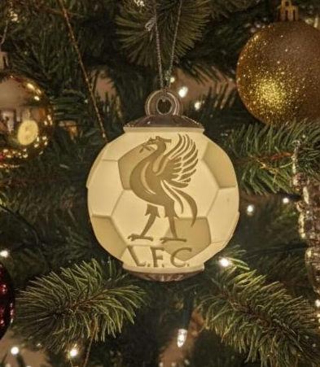 Liverpool Football Club Christmas Bauble Lithopane 3D Printed - Etsy UK