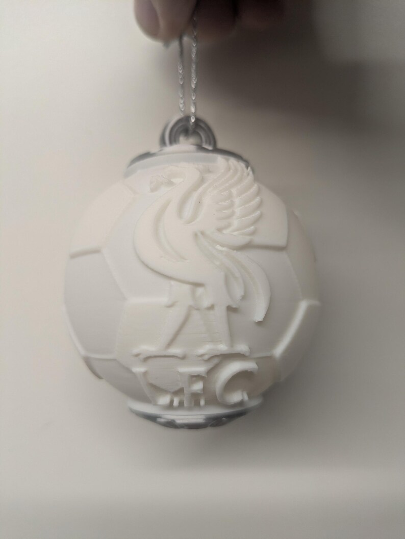 Liverpool Football Club Christmas Bauble Lithopane 3D Printed - Etsy UK