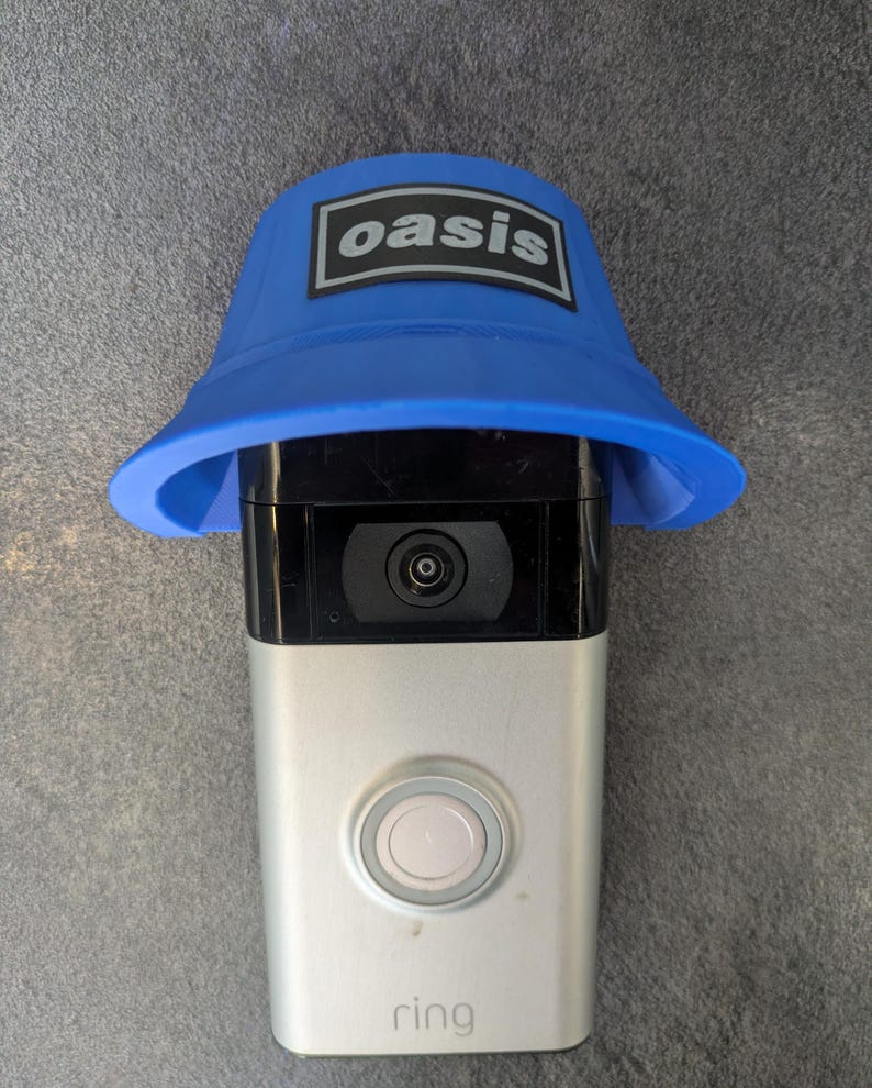 Ring Doorbell 2nd Gen Rain Cover Bucket Hat Novelty Clip On - Etsy UK