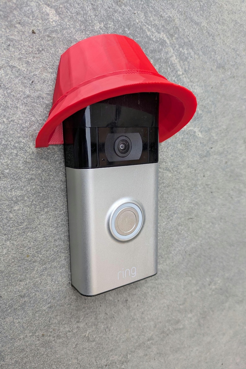 Ring Doorbell 2nd Gen Rain Cover Bucket Hat Novelty Clip On - Etsy UK