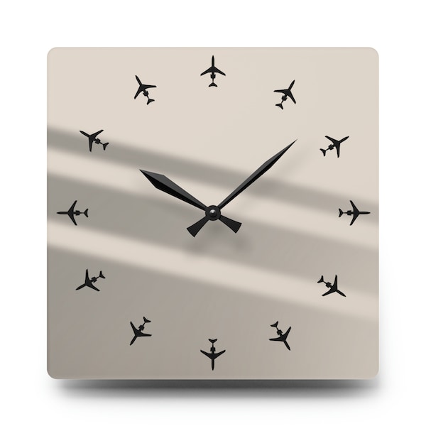 Aviation Themed Clock - Etsy