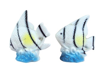 Vintage Tropical Fish Salt & Pepper Shaker Set - Etsy