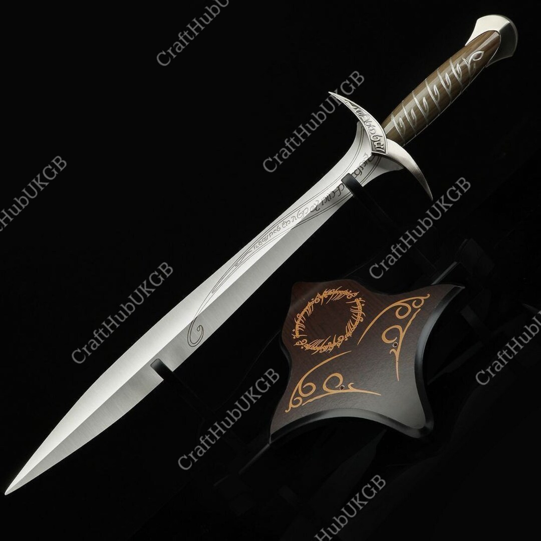 HOBBIT STING SWORD Sting Sword Hand Forged Sword Battle - Etsy