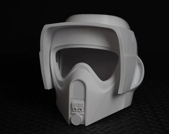 DIY Scout Trooper Helmet 3D Printed Star Wars Cosplay Helmet - Etsy