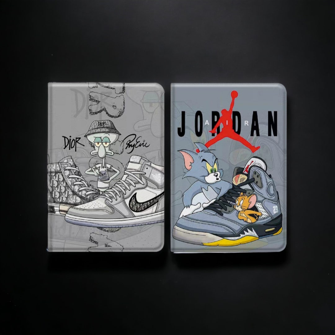 Squidward & Tom and Jerry Sneaker Matte Case pen Slot - Etsy