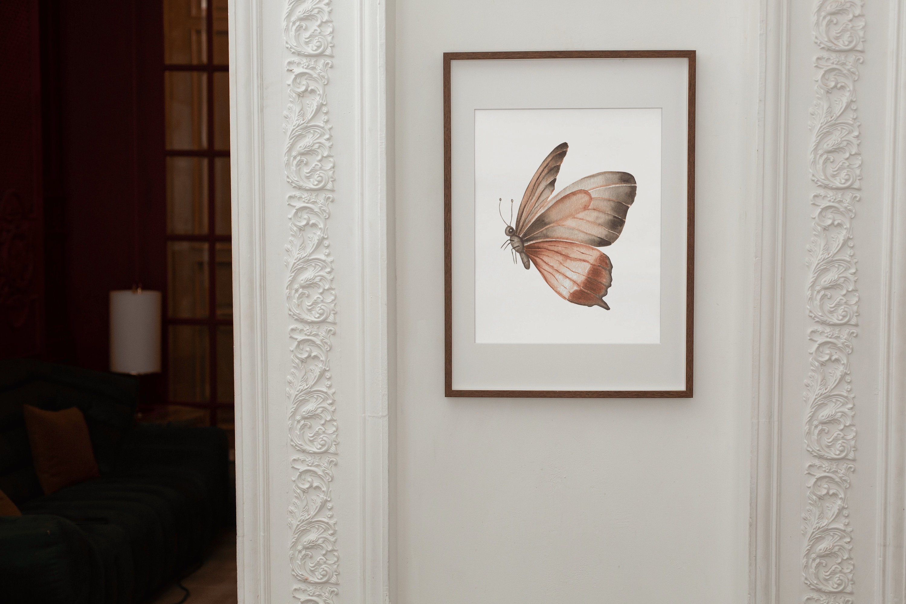 Butterfly Art, Realistic Butterfly, Botanical Art, Nature Decor ...