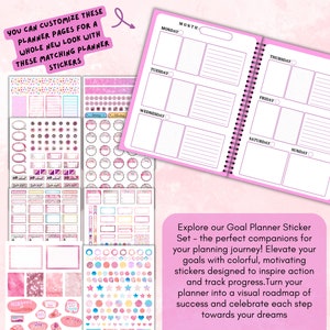 Goal Setting Planner, Daily Planner, Monthly Planner, Habit Planner ...