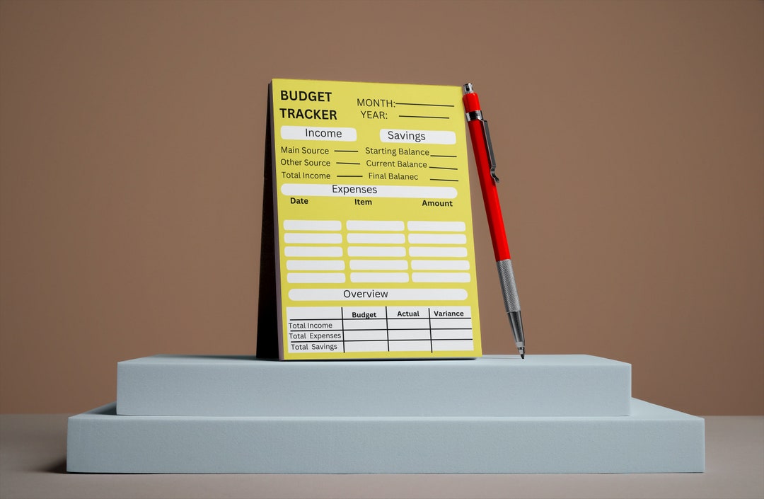 Digital Budget Planner Printable, Financial Planner, Printable Budget ...
