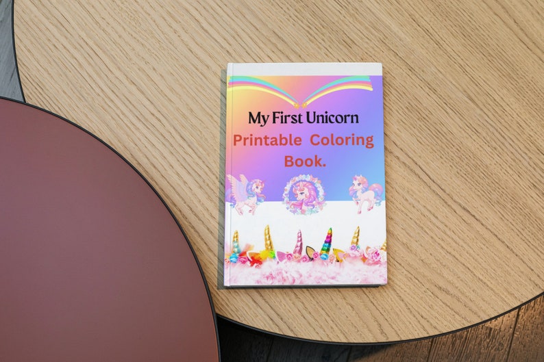 Children Coloring Book, Digital Coloring Book, Personalized Coloring ...