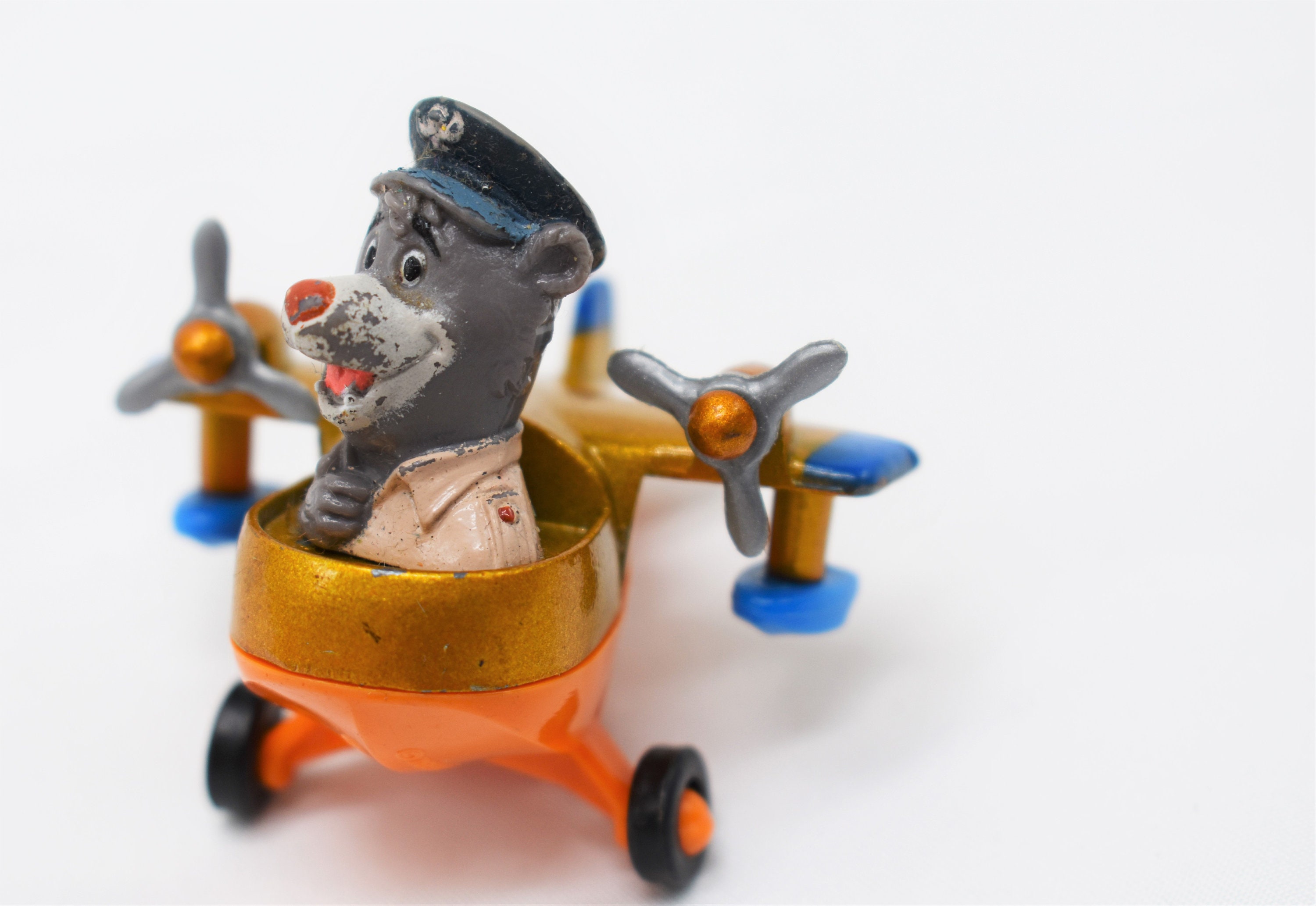 Talespin Vintage Diecast and PVC Airplane Mcdonald's 1989 Happy Meal ...