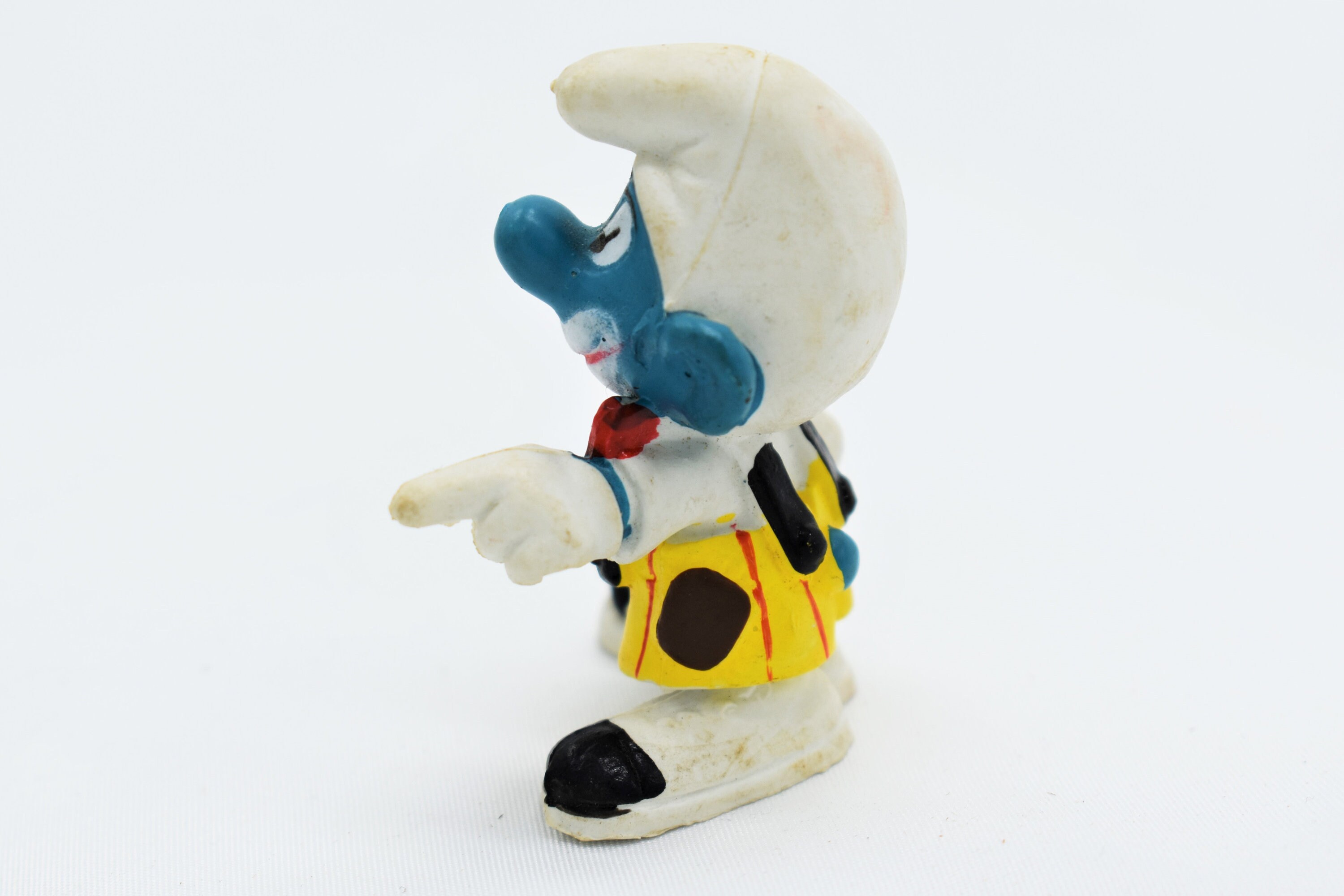 Vintage Clown Smurf 1978 PVC Figure - PEYO Schleich 1970s Collectible ...
