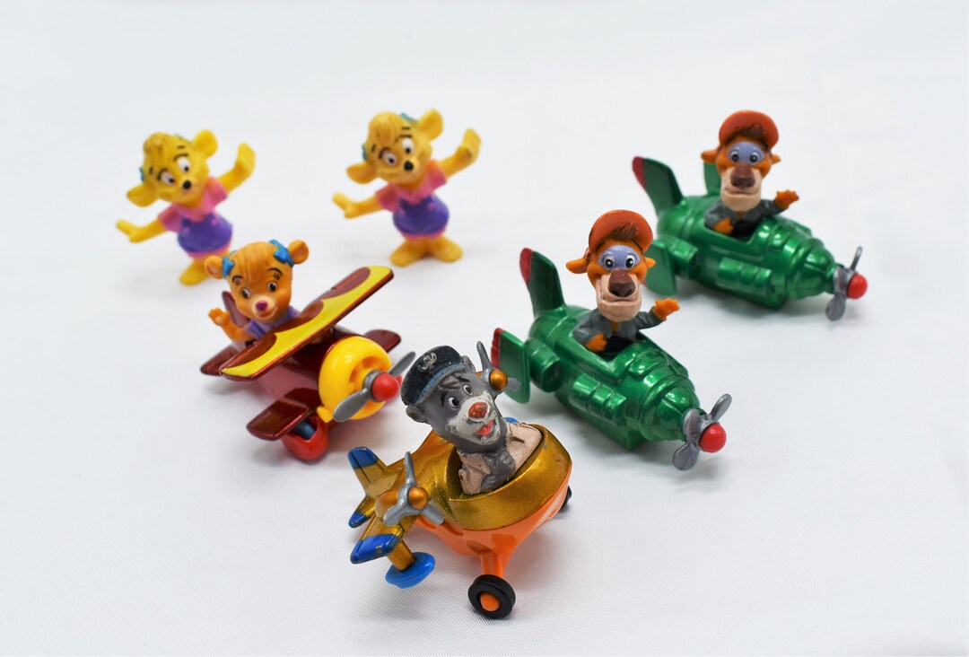 Talespin Vintage Diecast and PVC Airplane Mcdonald's 1989 Happy Meal ...