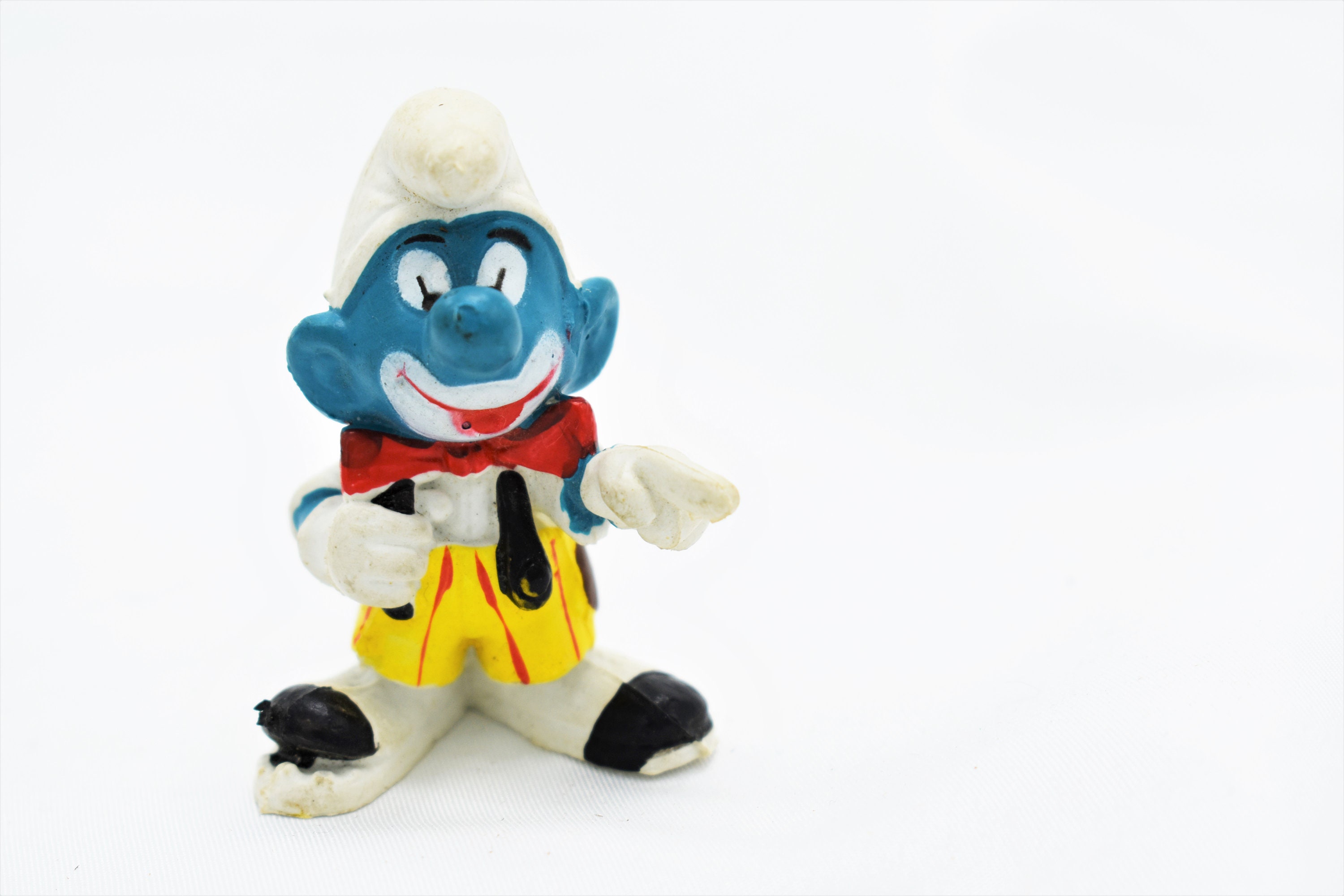 Vintage Clown Smurf 1978 PVC Figure PEYO Schleich 1970s - Etsy