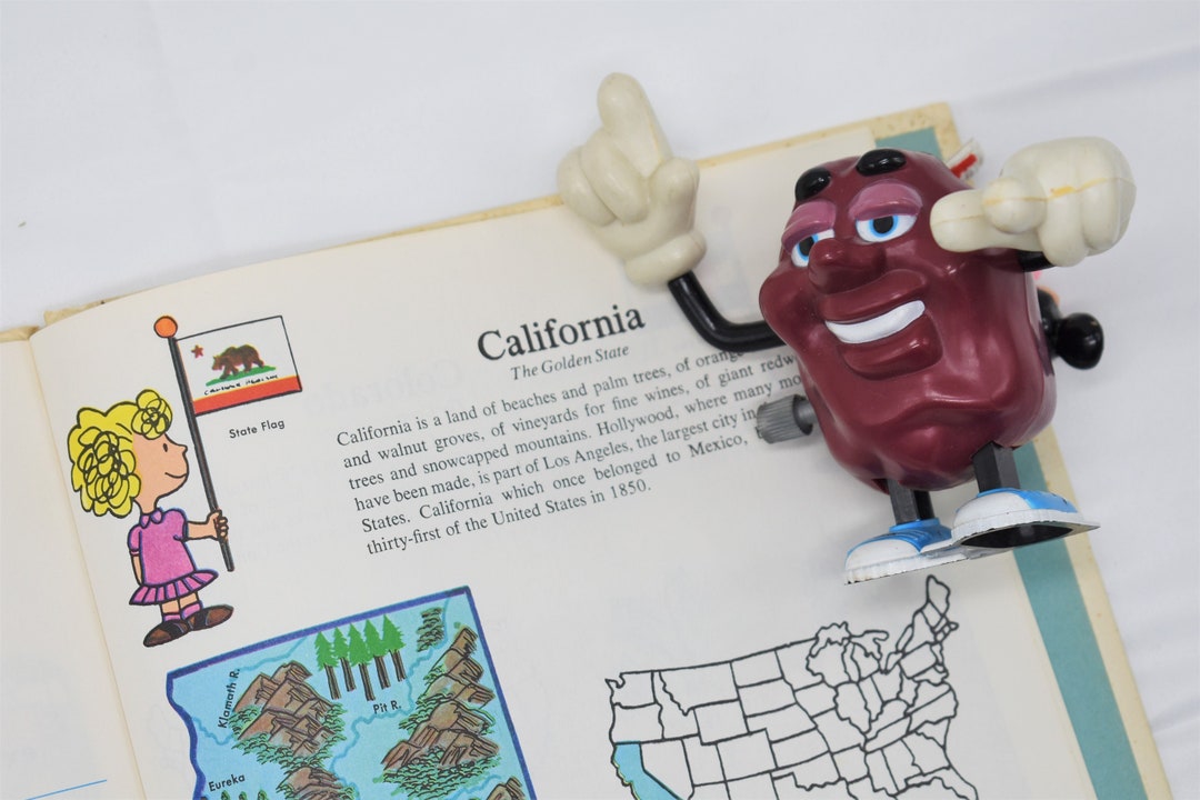 California Raisins Walking Wind-up Vintage Toy Figure (1988, Applause ...