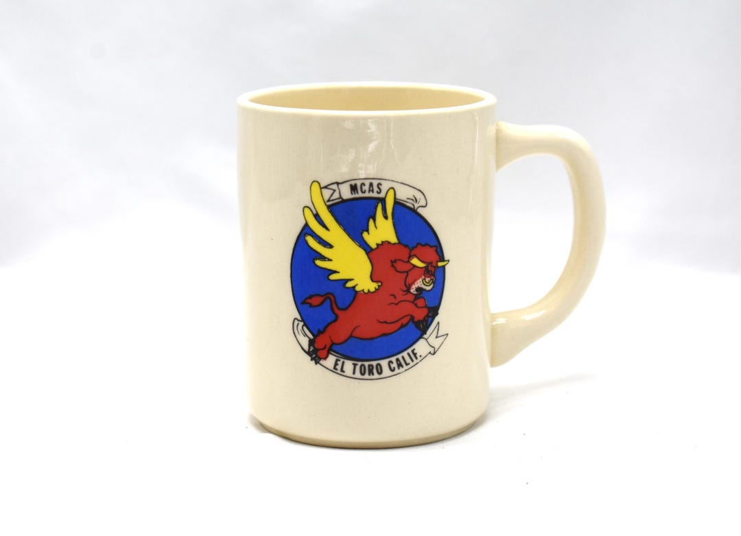 Vintage USMC MCAS El Toro, California Mug - Historic Marine Corps Air ...