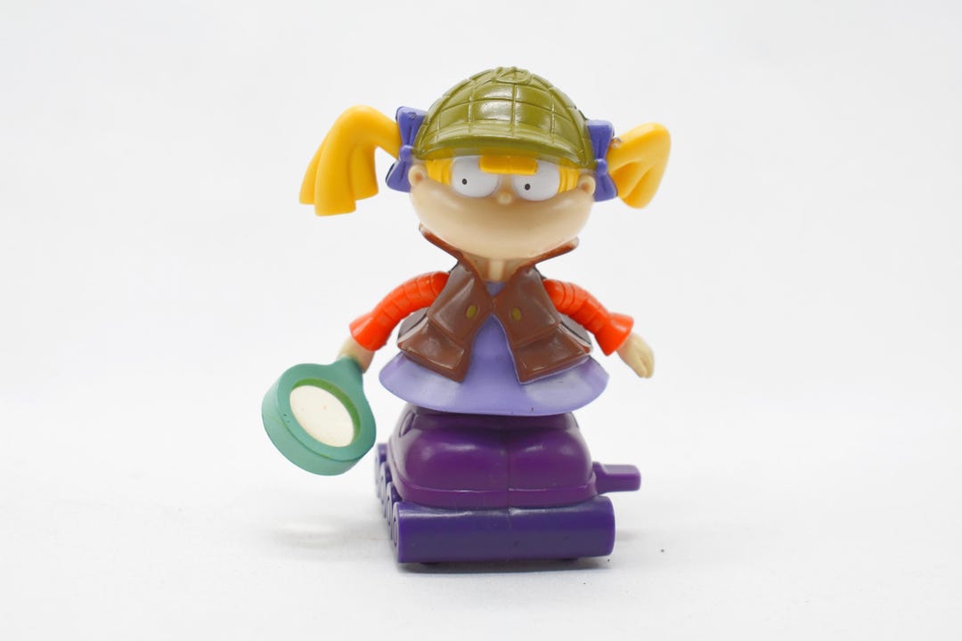 Vintage Rugrats Angelica Pickles Wind-up Toy - Detective Angelica Cake ...