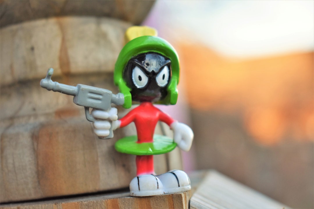 Vintage Marvin the Martian RARE 1996 Looney Tunes Space Jam Merrie ...