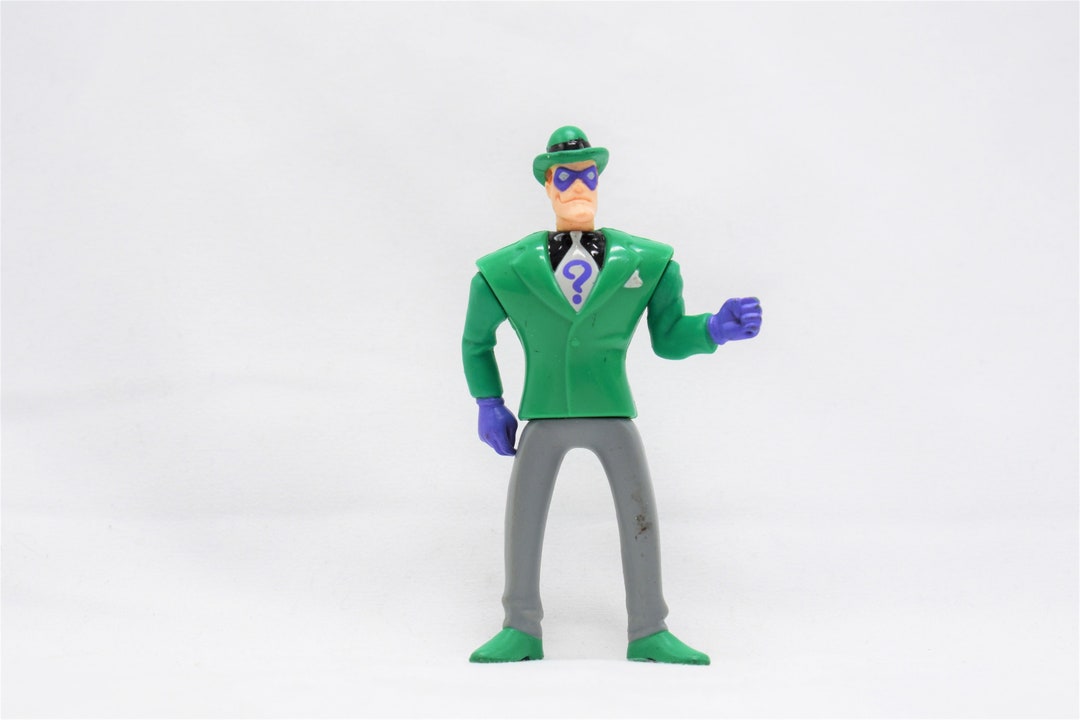 Vintage Riddler Batman Villain 90s Action Figure Retro Toy 1993 DC ...