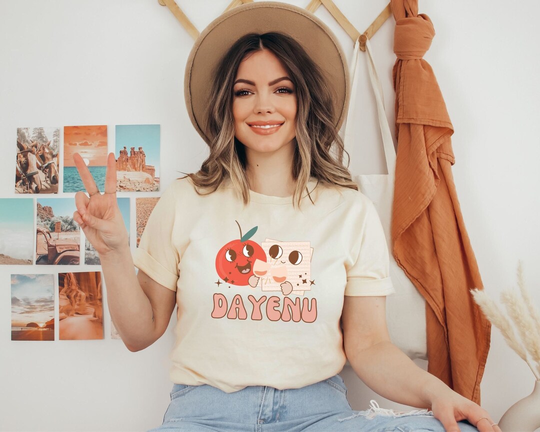 Retro Passover Shirt, Dayenu, Happy Passover Shirt, Passover Gift ...