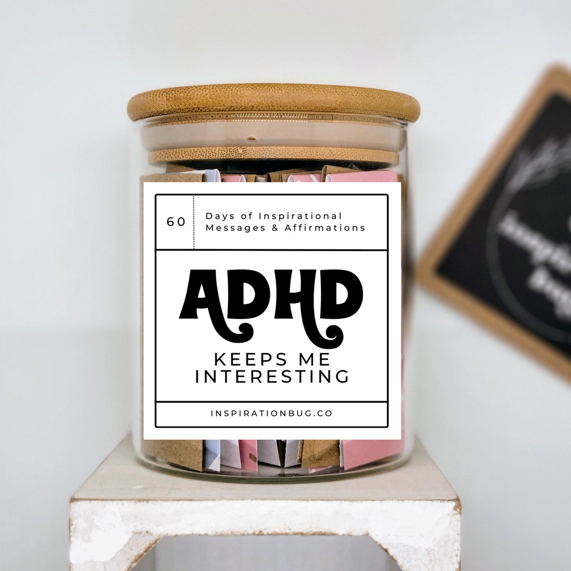 ADHD Gift, 60 Messages and Affirmations, ADHD Care Package, ADHD ...