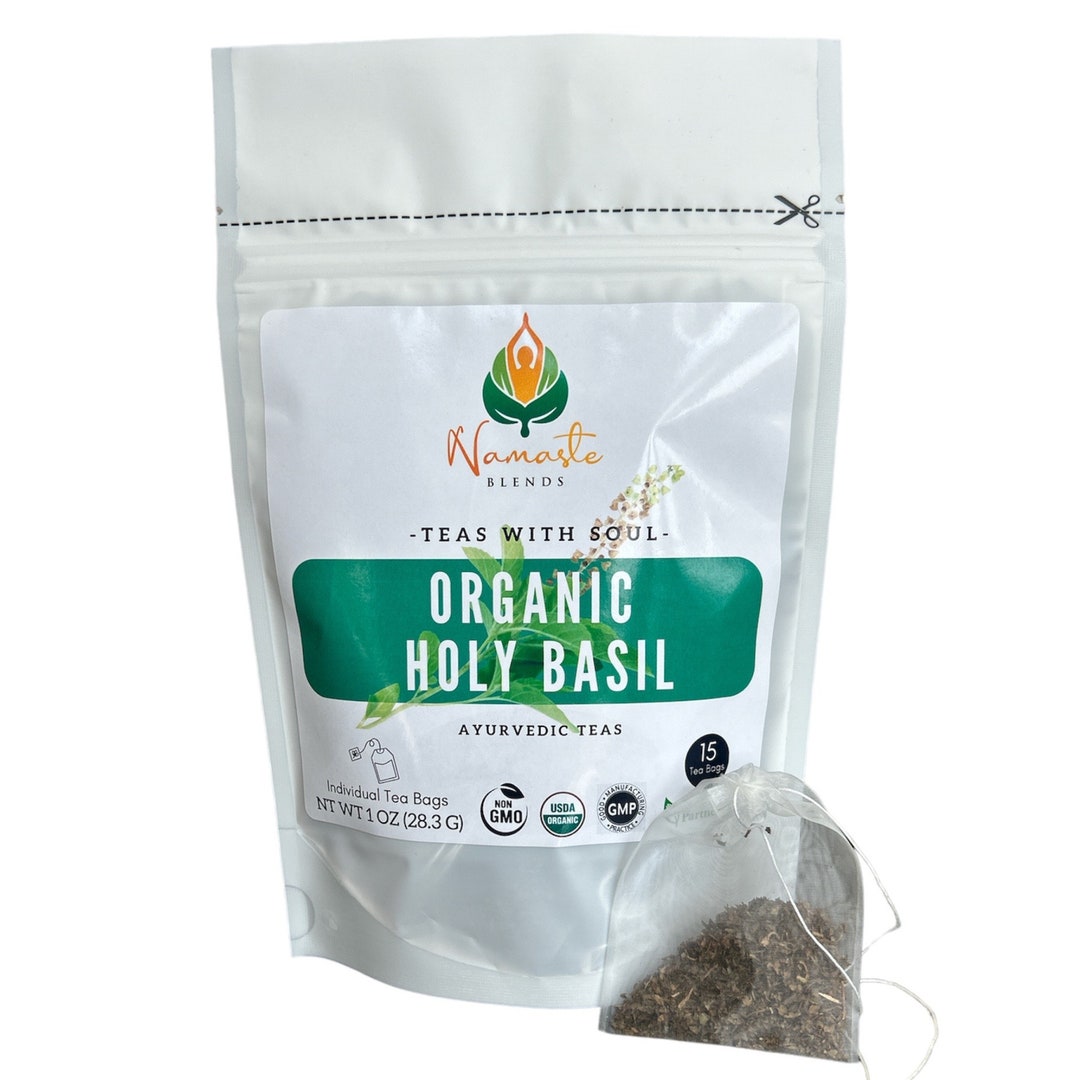 Organic Holy Basil Holy Basil Tea Tulsi Vana Herbal Tea Organic Tea ...